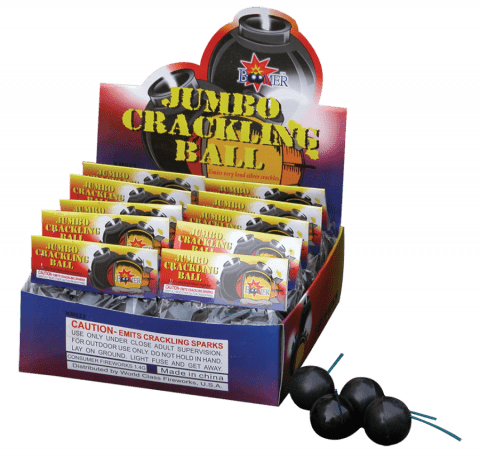 Crackling Balls, Jumbo - Wholesale Fireworks