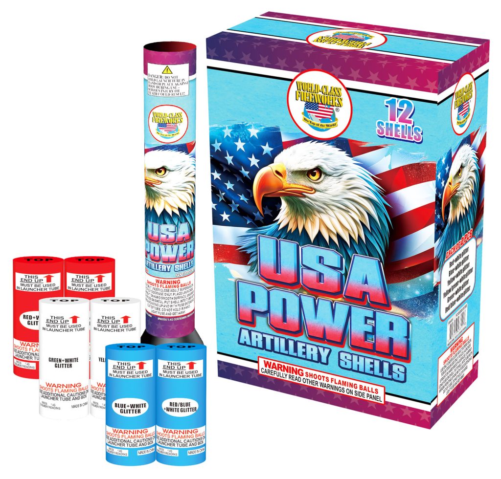 USA Power Artillery - Wholesale Fireworks