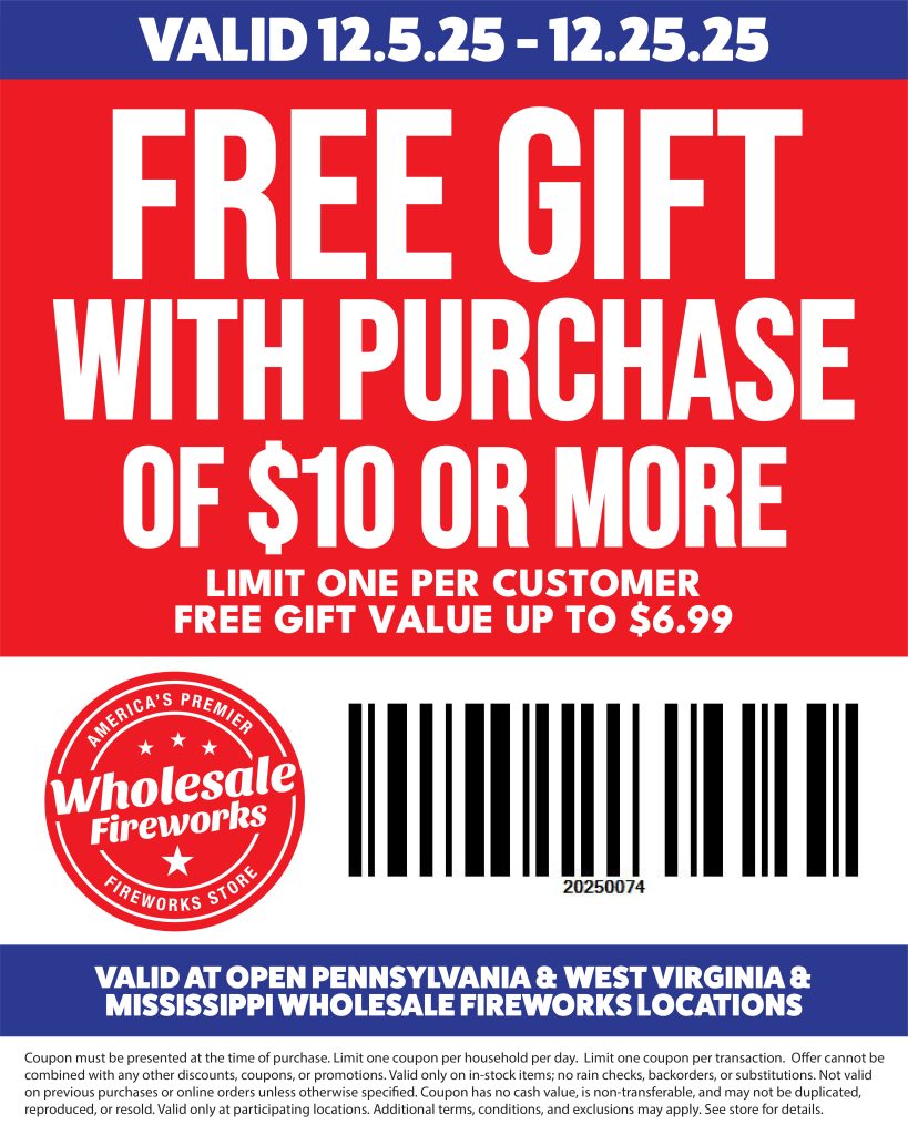 Coupons - Wholesale Fireworks